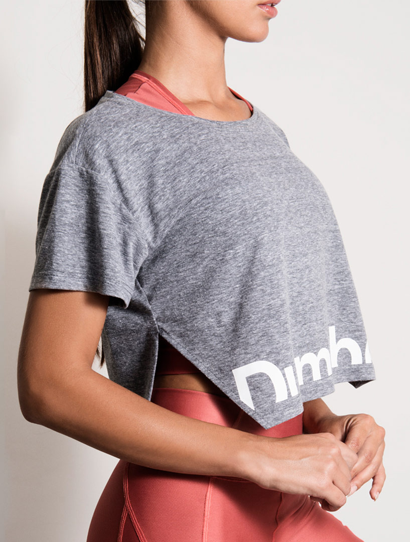 Icon Crop Top – Dumbbell
